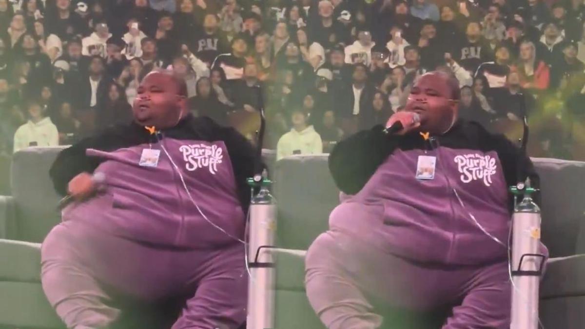 Rapper 'Obesitas' Dave Blunt Jadi Sorotan, Punya BB 226 Kg di Umur 23