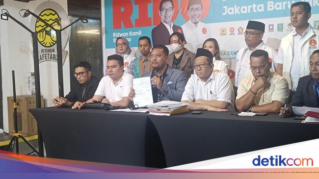 Tim RK-Suswono Siapkan Gugatan ke MK soal Rekapitulasi Pilkada Jakarta