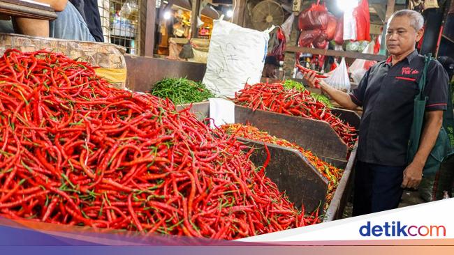 Harga Cabai-Bawang Merah Merangkak Naik Jelang Nataru, Ini Daftarnya