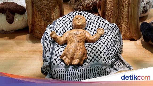 Patung Bayi Yesus Berbalut Keffiyeh Palestina Jadi Sorotan