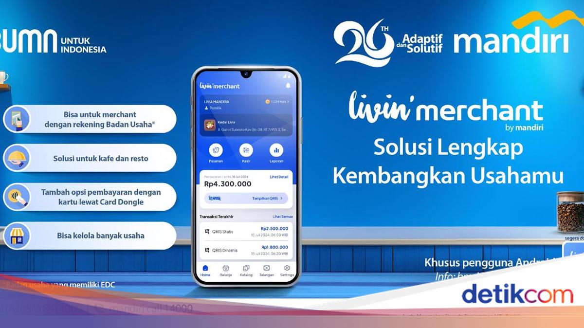 Punya Fitur Canggih, Ini 4 Keuntungan Livin' Merchant untuk Bisnis Kuliner