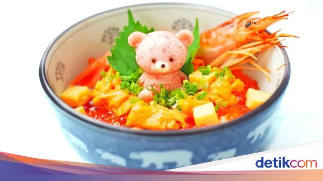 Gemas! Resto Sushi Ini Hadirkan Tema Menu Serba Beruang