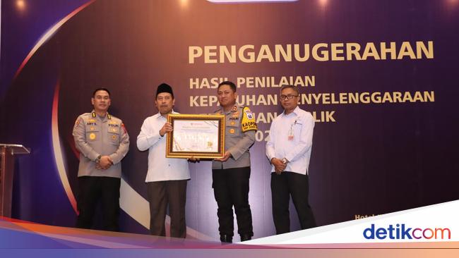 Kapolres Blitar Kota Raih Predikat Kepatuhan Pelayanan Publik Ombudsman