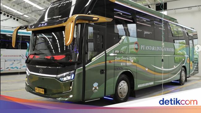 Bus Baru PO ALS Meluncur dari Garasi Laksana, Mewah Banget Sih Ini
