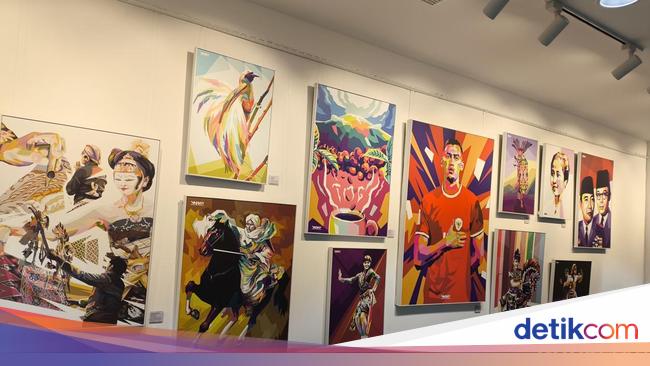 Mengenal Aliran Seni Wedha Pop Art yang Dipamerkan di Cirebon