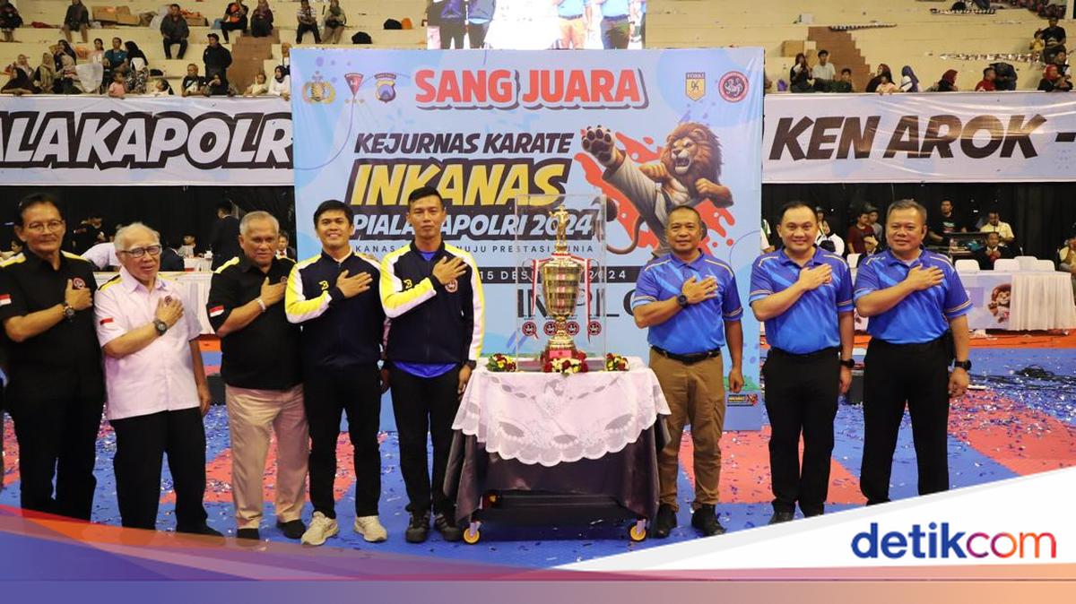 Sportivitas Atlet Kejurnas Karate INKANAS Kapolri Cup 2024 Diapresiasi