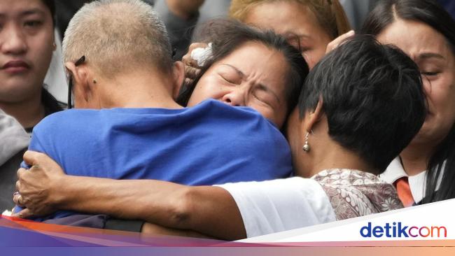 Tangis Haru Mary Jane Lepas Rindu dengan Keluarga di Filipina