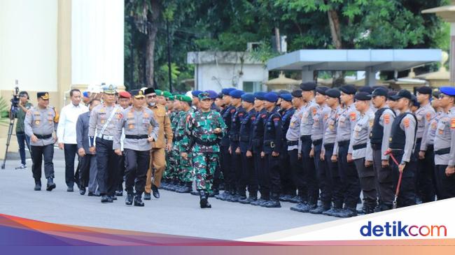 3.032 Personel Gabungan Amankan Nataru 2025 di Jambi