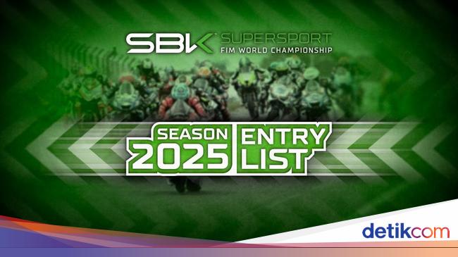 Ada Rider Indonesia! Ini Daftar Pebalap di World Supersport 2025