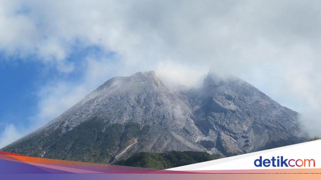 BPPTKG Terbitkan Peringatan Dini Buntut Puncak Merapi Diguyur Hujan 7 Jam