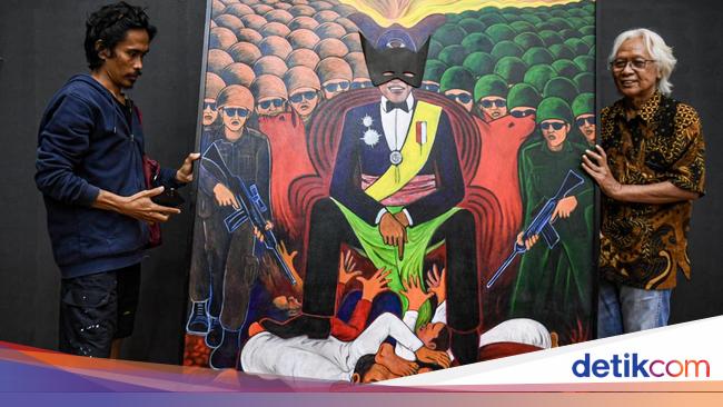 Momen Yos Suprapto Turunkan Lukisannya dari Galeri Nasional