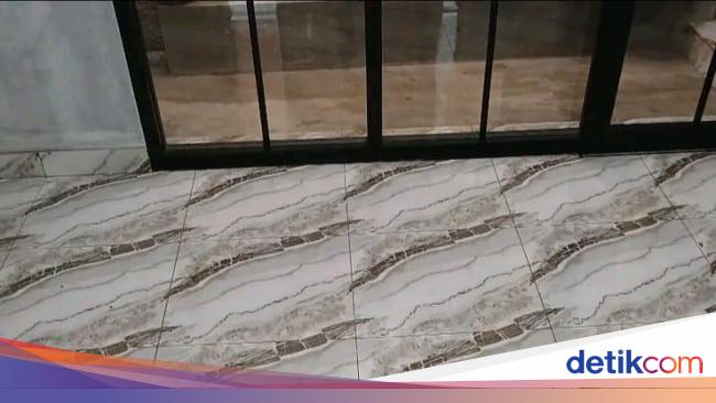 Viral! Tren Pamer Salah Pasang Keramik Lantai, Motifnya Kayak Ular Kadut