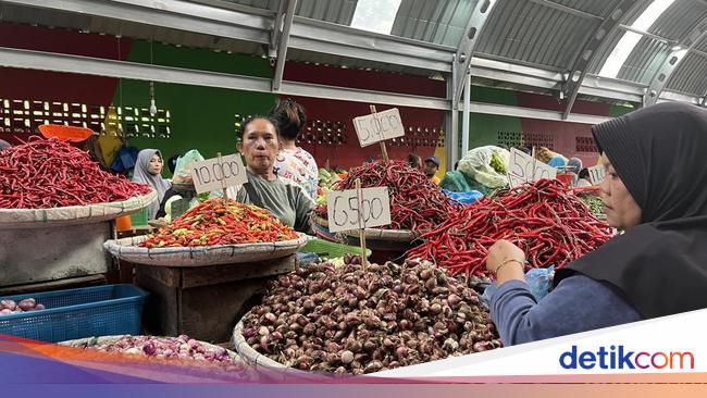 Harga Cabai Merah di Sumut Naik saat Nataru, Nias Utara Capai Rp 60 Ribu/Kg