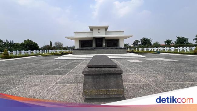 Potret Makam Ereveld Kembang Kuning Surabaya