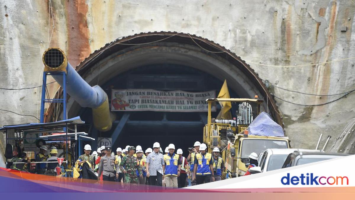 Progres Pembangunan Proyek Terowongan Samarinda