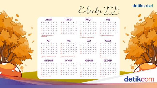 Kalender 2025 Lengkap: Masehi, Hijriah, Weton, dan Daftar Libur-Cuti Nasional