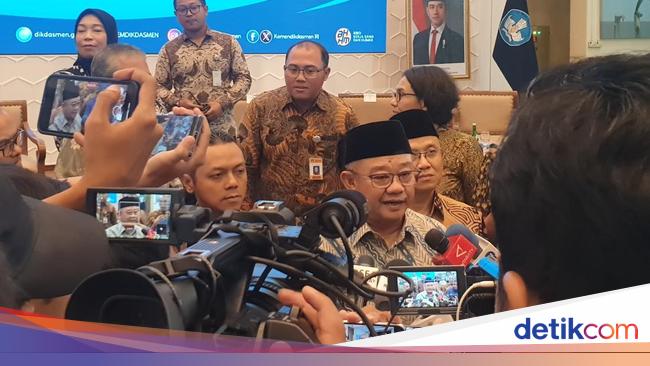 Wacana Sekolah Libur Sebulan Saat Ramadan, Mendikdasmen: Belum Jadi Keputusan