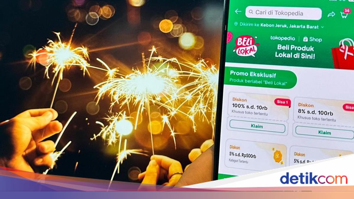 Tokopedia Sebut 3 Produk Lokal Ini Laris Jelang Tahun Baru
