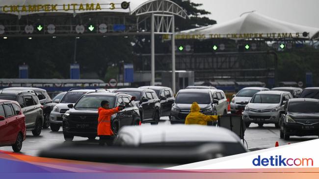Arus Balik Lebaran, 227 Ribu Kendaraan Kembali ke Jakarta Sore Ini
