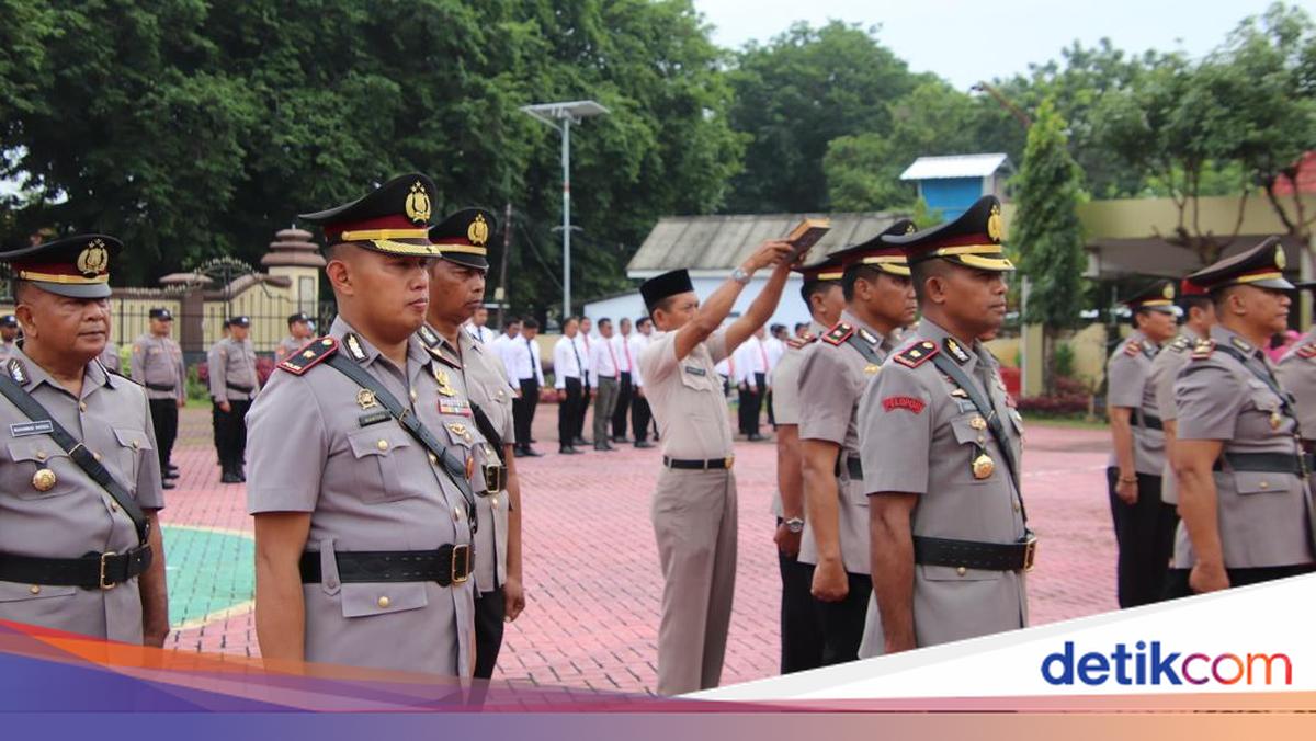 Jabatan Wakapolres hingga 6 Kapolsek di Polres Sumenep Dimutasi