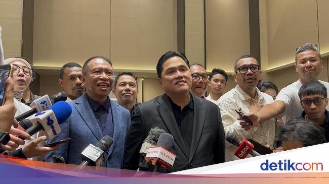 Pemecatan STY Dikaitkan dengan Isu Mafia Bola, Ini Kata Erick Thohir