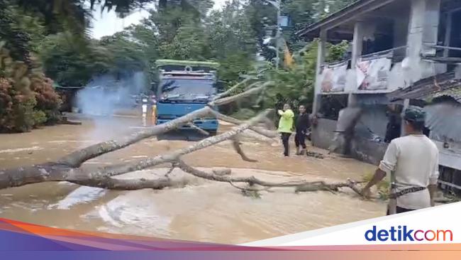 Banjir 4 Nagari di Pesisir Selatan Mulai Surut, Jalinbar Sumatera Bisa ...