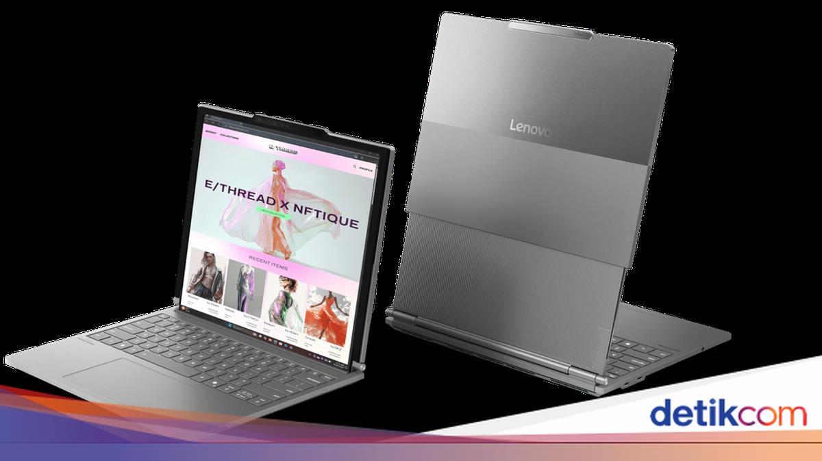 Lenovo Siapkan Laptop Gaming dengan Layar Gulung Ultrawide