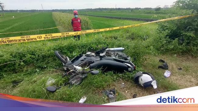 Detik-detik Bus Murni Jaya Terguling di Kulon Progo, Sempat Tabrak Motor Petani