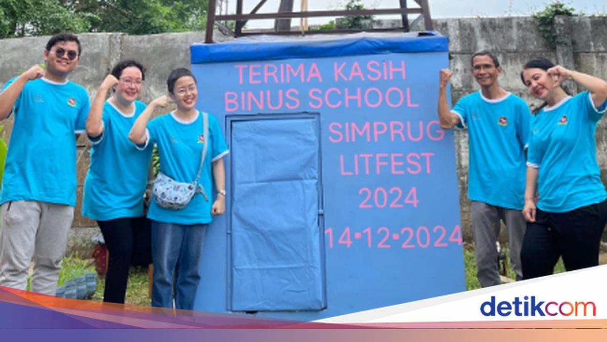 Bantu Warga, BINUS SCHOOL Simprug Sumbang Toren Air ke RPTRA Duri Kosambi