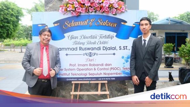 Kisah Ruswandi, Doktor ITS yang Lulus 2,5 Tahun & Punya 29 Publikasi