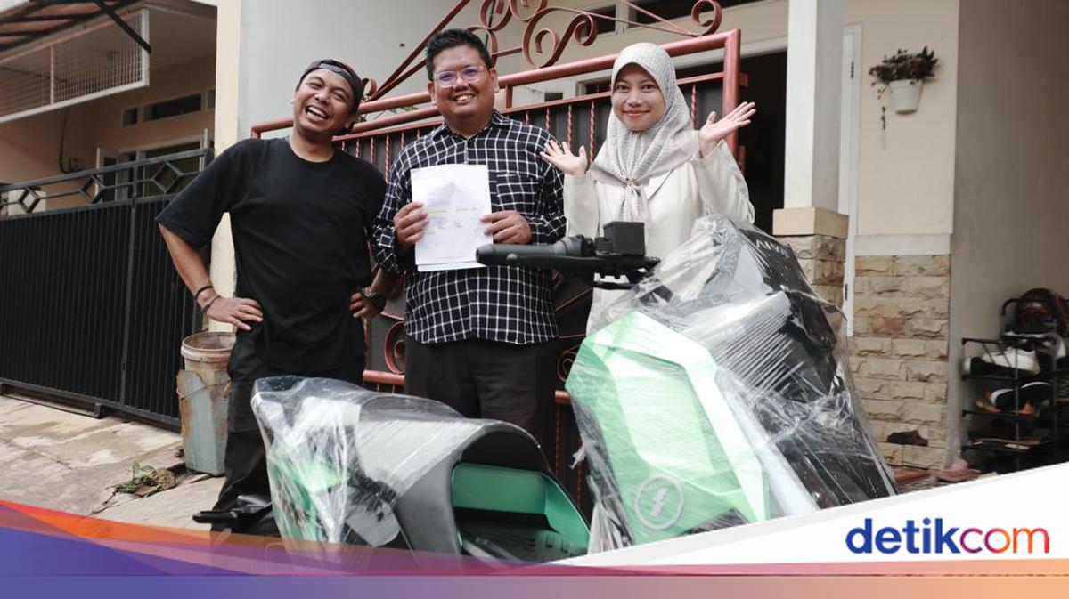 Selamat! Pemenang Kuis detikOto Terima Hadiah Motor Listrik Alva Cervo Q