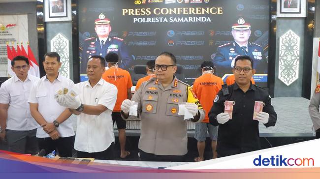 Polresta Samarinda Ungkap Jaringan Narkoba Lintas Provinsi, 4 Pelaku Ditangkap