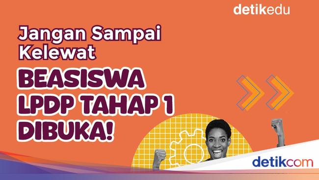 Infografis: Beasiswa LPDP 2025 Tahap 1 Dibuka!