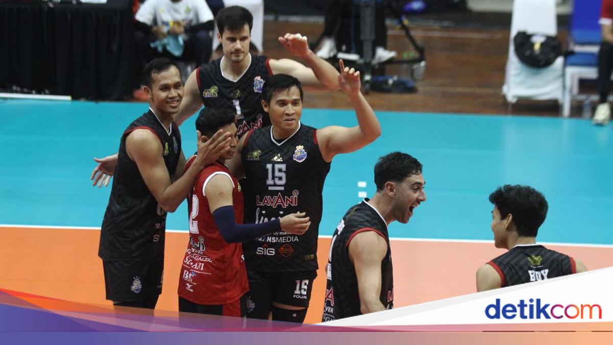 Proliga 2025: Jakarta LavAni Livin' Transmedia Belum Terbendung