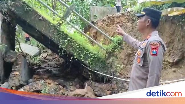 Jembatan Putus Diterjang Banjir, Pemkab Bangkalan Butuh Rp 1 M untuk Perbaikan