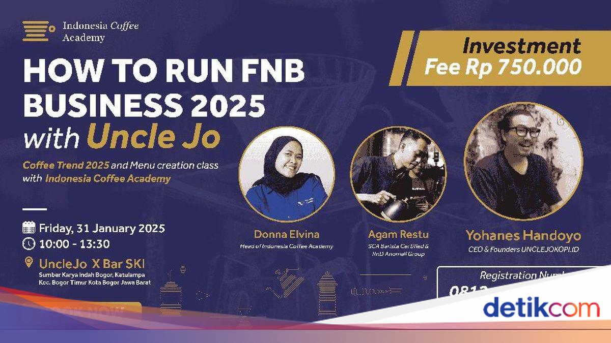 Strategi & Tips Praktis Bisnis dari Uncle Jo, Kuasai Tren FnB di 2025