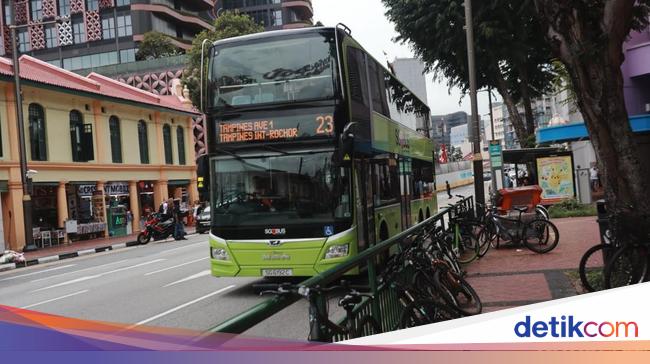 Enaknya Naik Bus Umum di Singapura: Bebas Macet-Selalu Tepat Waktu