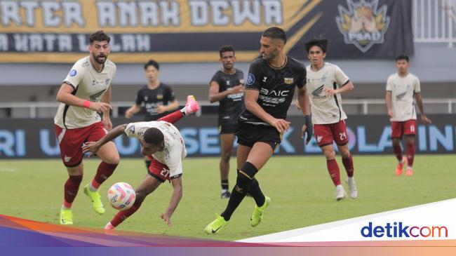 Statistik PSM Makassar Kalah dari Dewa United Meski 2 Kali Unggul