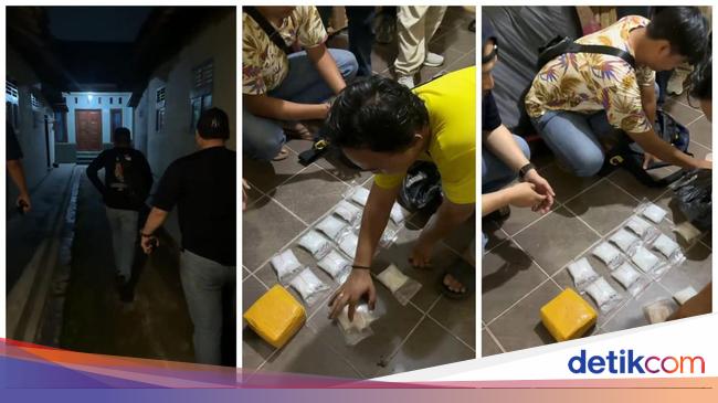 Polisi Gerebek Rumah Penampung Narkoba Jaringan Jambi, Sabu-Ekstasi Disita