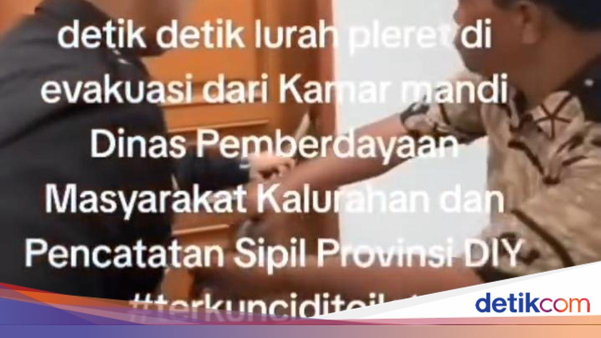 Viral Lurah Pleret Bantul 'Terkunci' di Kamar Mandi DPMKPS DIY