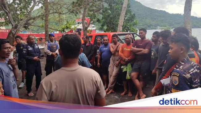 Kapal Nelayan Tenggelam Dihantam Ombak di Maluku Tengah, 11 ABK Selamat