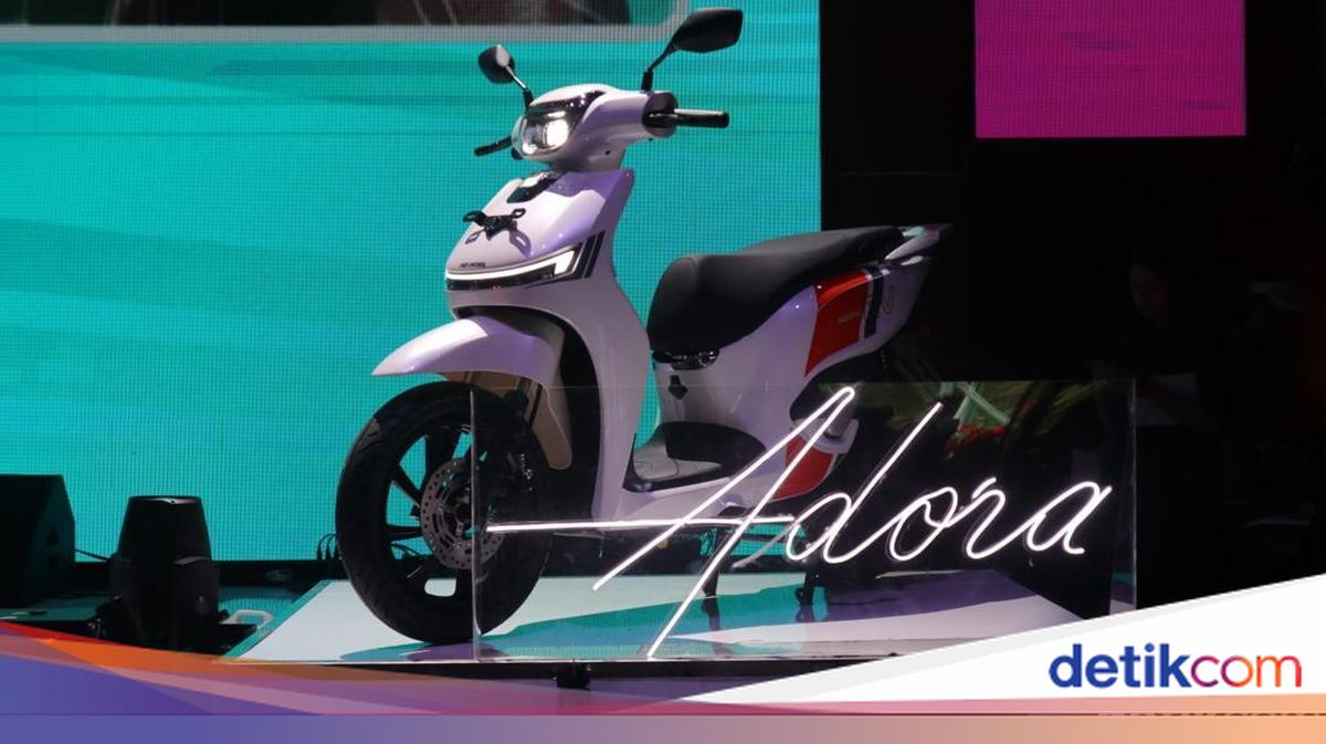 Motor Listrik Adora Meluncur di Indonesia, Harga Rp 20 Jutaan!