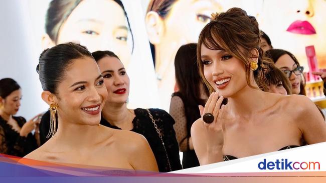 Adu Gaya Cinta Laura & Putri Marino Pakai Gaun Korset, Seksi Elegan