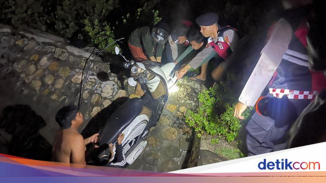 Wanita di Bangkalan Diduga Jadi Korban Begal, Motornya Masuk Parit