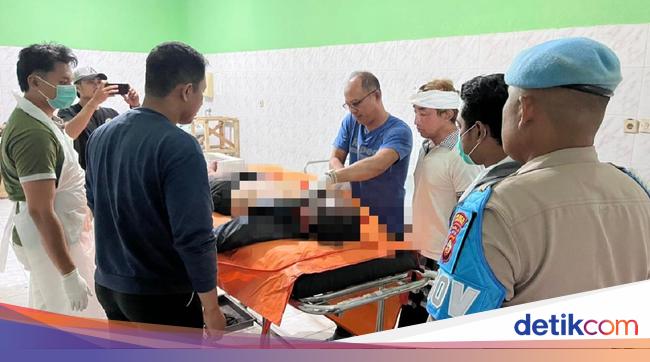Mayat Pria Denpasar Tergeletak di Parit Jalan Raya Bakas Klungkung