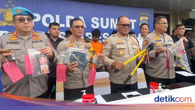 Komplotan Rampok Bersenpi Bobol Rumah di Deli Serdang, Eks TNI Terlibat