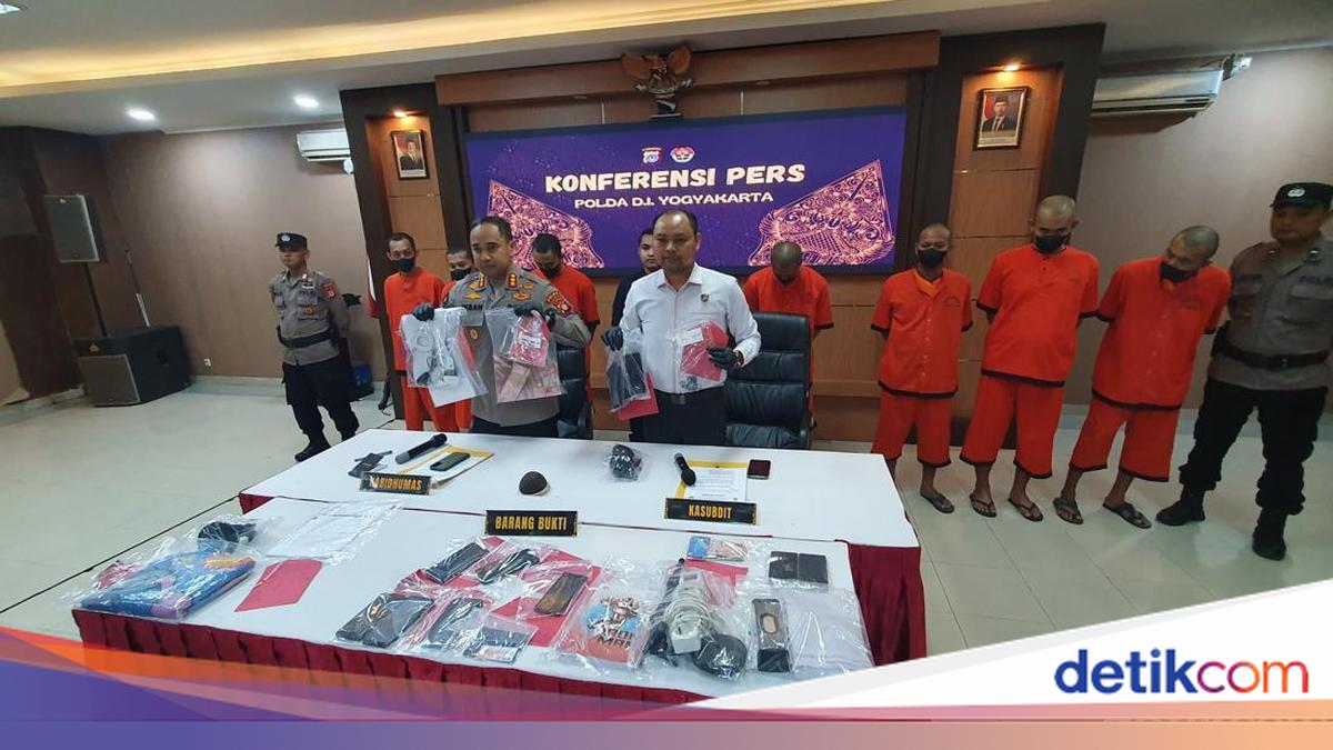 Polda DIY Bongkar Judol Dadu Via Live TikTok, 7 Pelaku Ditangkap