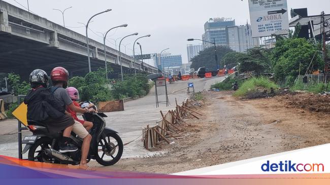 Viral Jalan Kalimalang Bekasi Amblas, Begini Kondisinya Terkini
