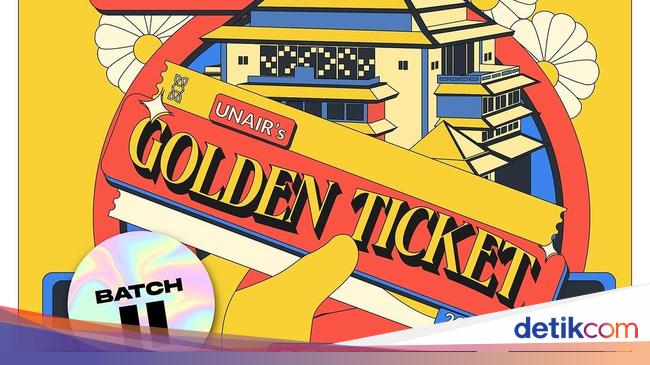 Golden Ticket Unair Batch 2 Dibuka hingga 18 Februari 2025, Siswa Merapat!