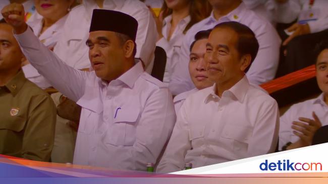 Jokowi soal Sambutan di HUT Gerindra: Perintah Panglima Tertinggi, Saya Siap